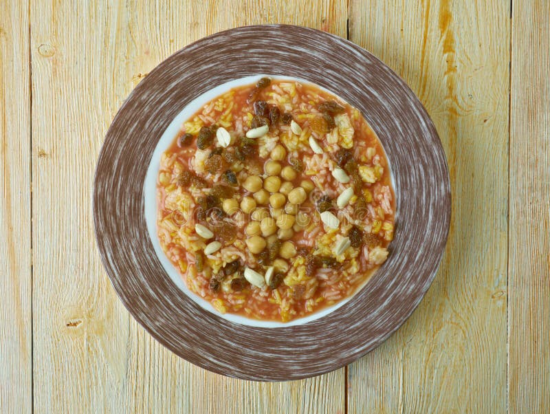 Egyptian rice dish stock image. Image of close, egyptian - 15380425