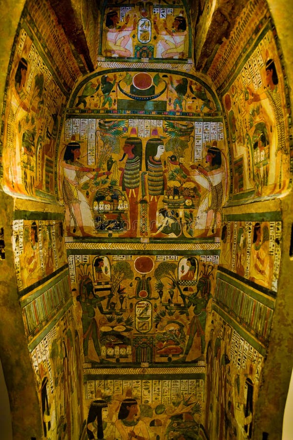 Egyptian Sarcophagus stock image. Image of death, nile - 2300379