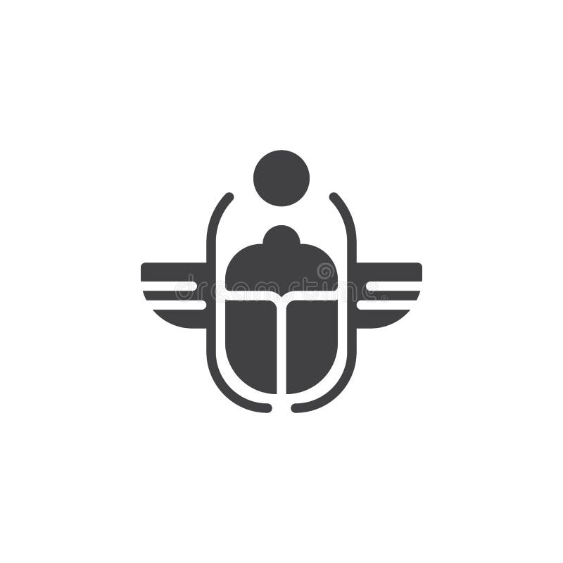 Simple Scarab Symbol