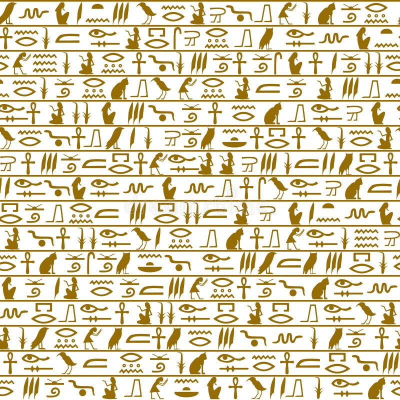 Egyptian Writing Stock Illustrations – 1,075 Egyptian Writing Stock ...