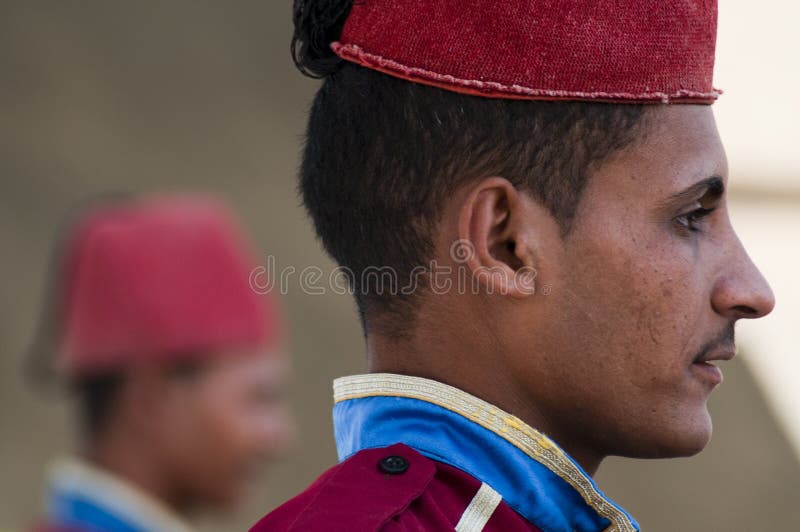 Soldier of Egyptian Republican Guard in Cairo Stadium Editorial Image ...