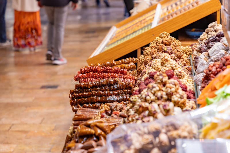 Egyptian or Spice Bazaar Sweets Editorial Image - Image of sweets ...