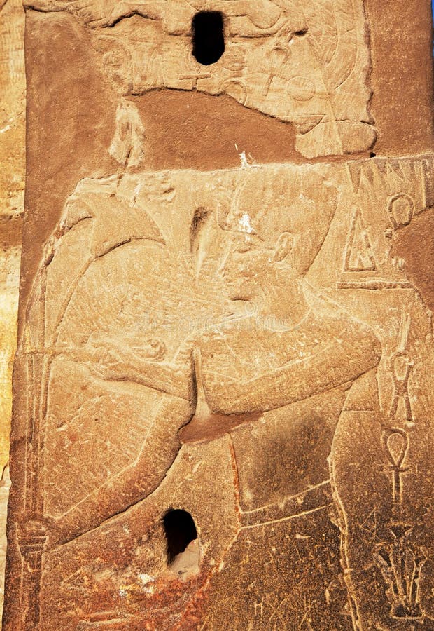 Egyptian texture stock image. Image of pharaoh, offering - 12837171