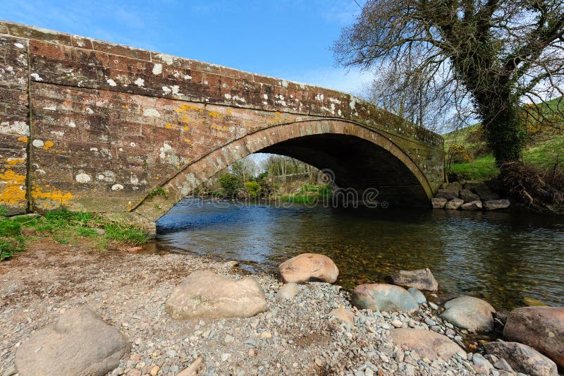Ehen Bridge at Egremont stock photo. Image of bridge - 70560880