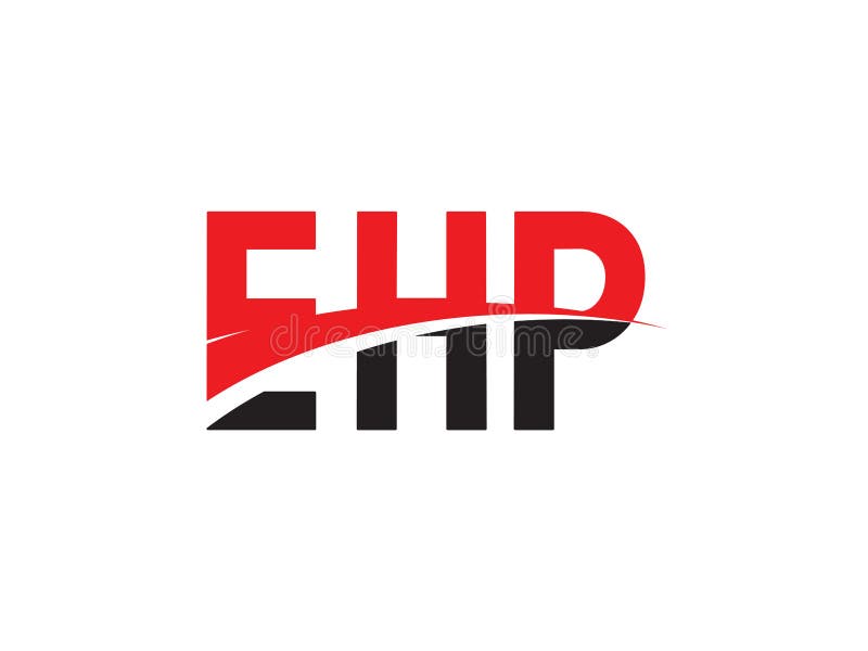 EHP Letter Initial Logo Design Vector Illustration Stock Vector ...