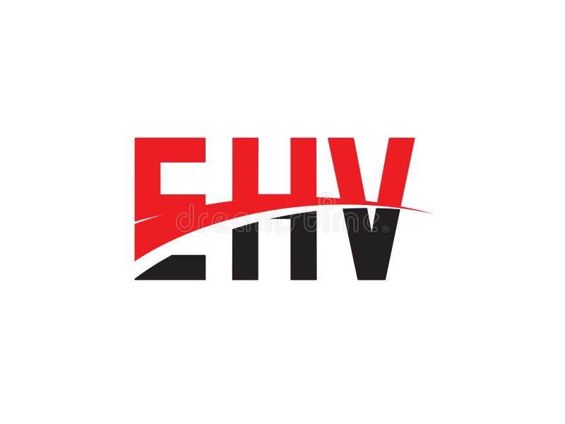 EHV Letter Initial Logo Design Vector Illustration Stock Vector ...