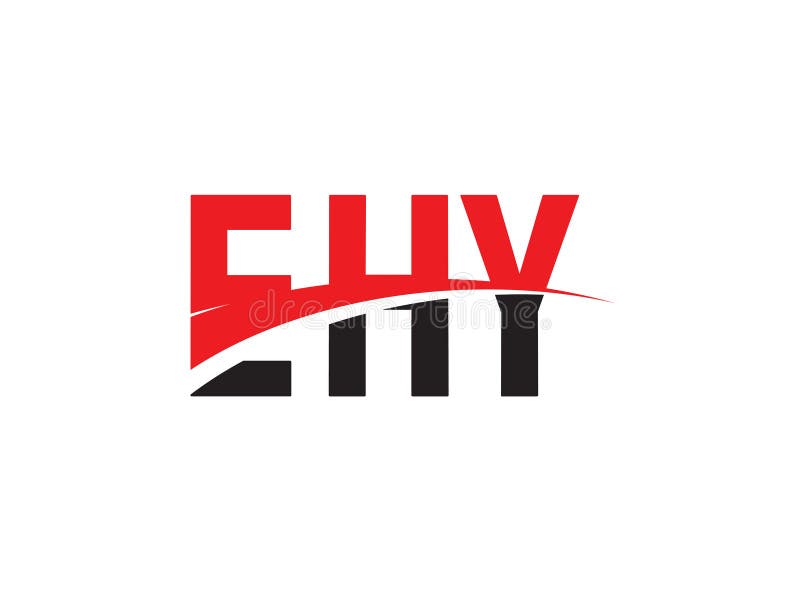 EHY Letter Initial Logo Design Vector Illustration Stock Vector ...