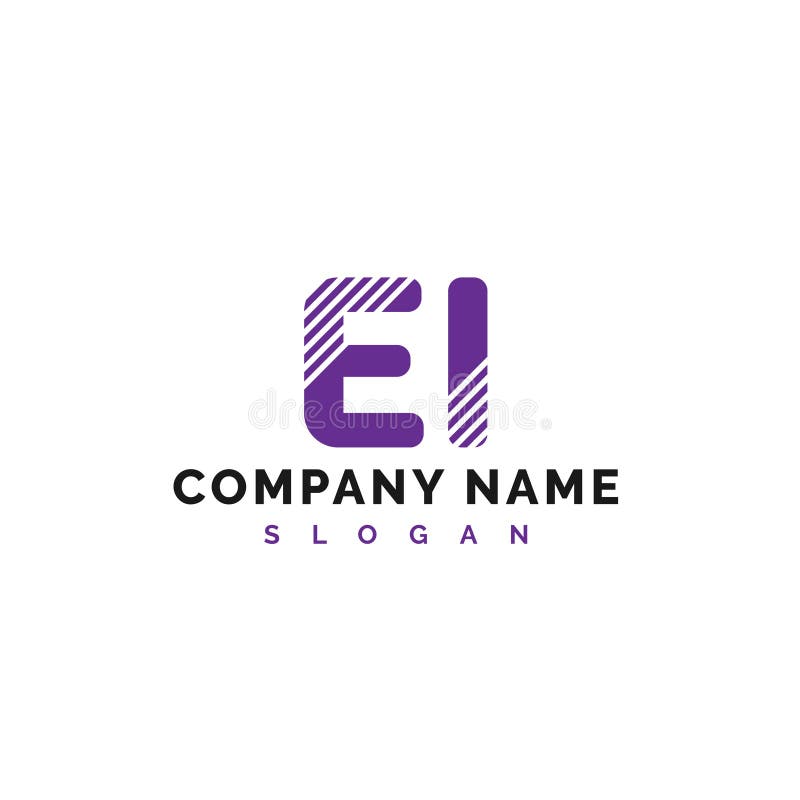 EI Letter Logo Design. EI Letter Logo Vector Illustration - Vector ...