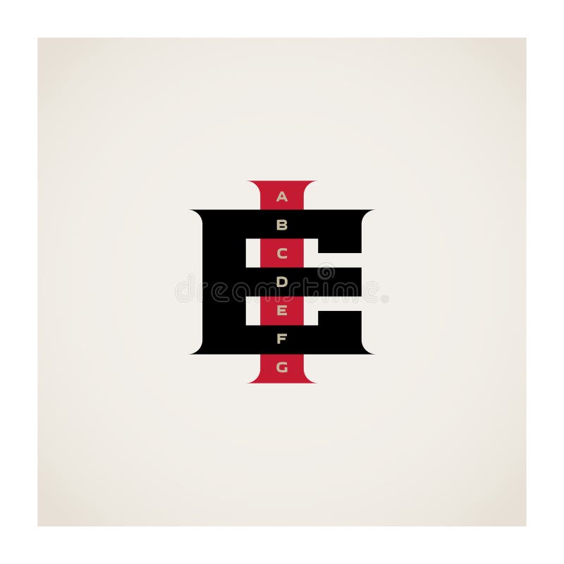 Initials E Logo Stock Illustrations – 4,125 Initials E Logo Stock ...