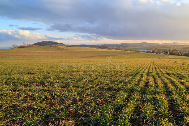 Eibau upper Lusatia stock image. Image of lausche, colorful - 110291317