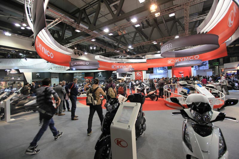 Eicma 2011, International Motorcycle Exhibition Editorial Photo - Image ...