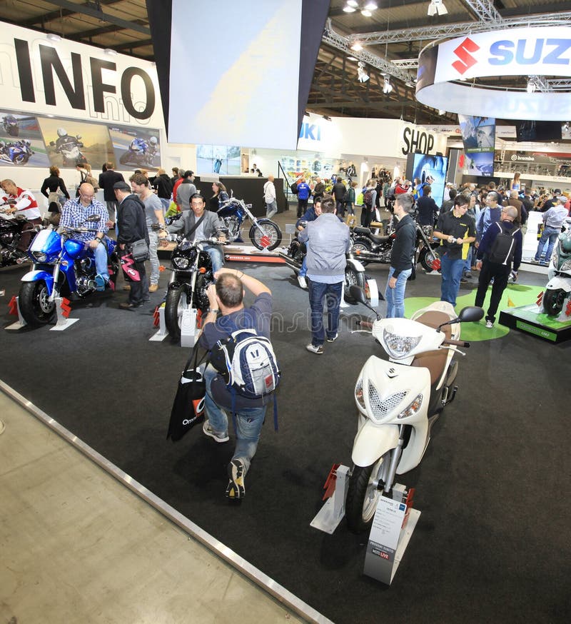 Eicma 2011, International Motorcycle Exhibition Editorial Photo - Image ...