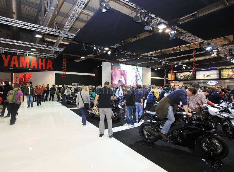 Eicma 2011, International Motorcycle Exhibition Editorial Image - Image ...