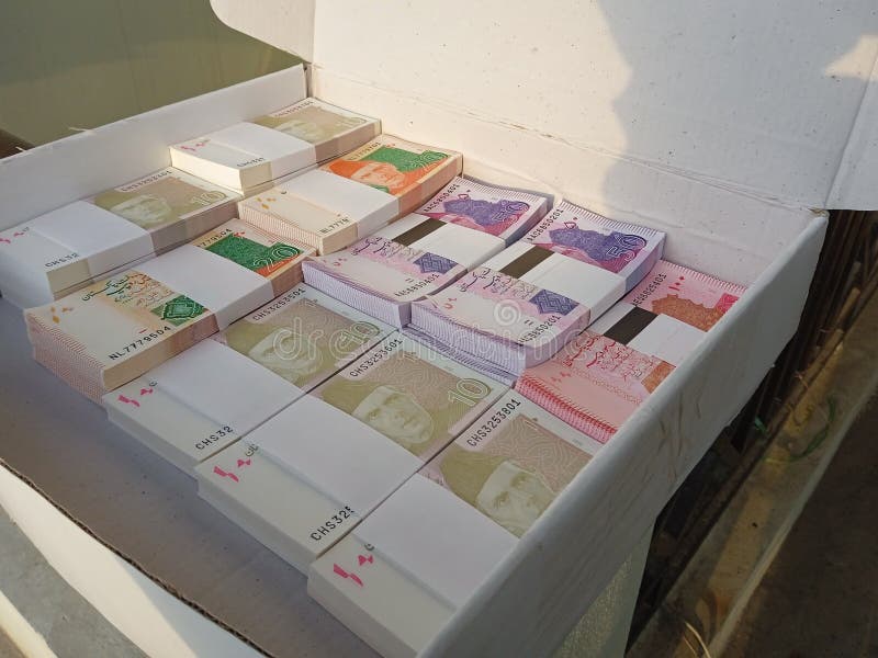 Pakistani Currency New Note 10 Rupees Bundle. New Copy of Rs Stock ...