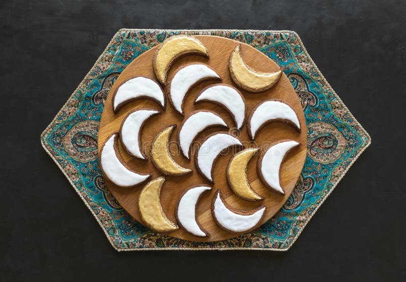Eid Muslim Sweet. Arabian Sweets for Ramadan Stock Image - Image of ...