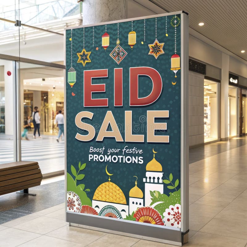 Eid Sale Poster Template – Boost Your Festive Promotions Stock ...