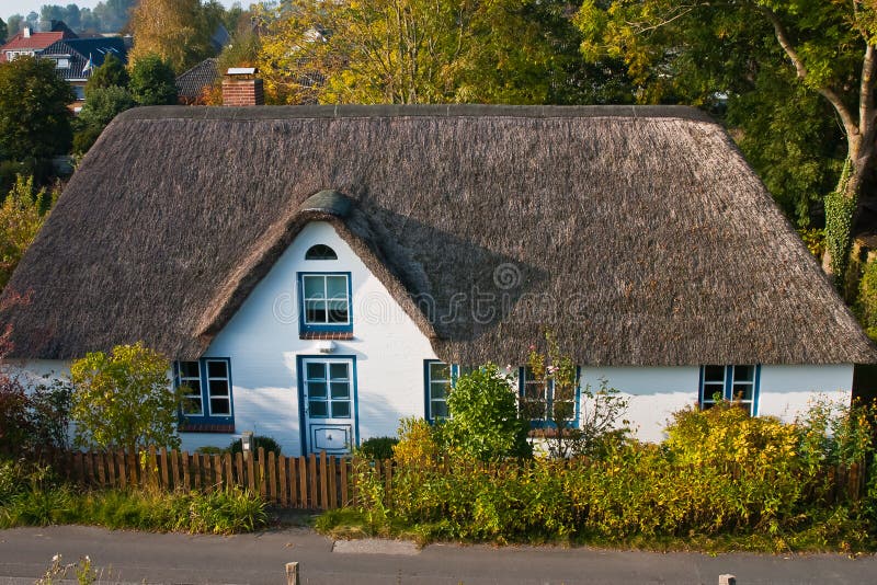 Eiderstedt stock image. Image of tube, garden, roof, eiderstedt - 24700201