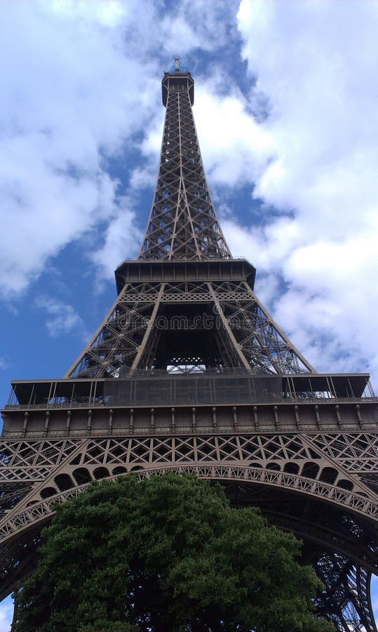Eifel Tower paris stock photo. Image of paris, looking - 44184342