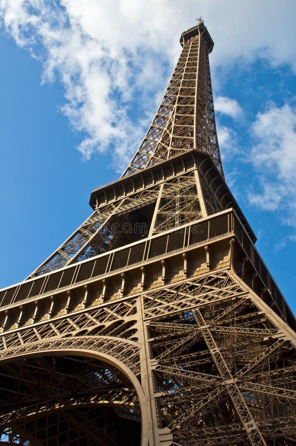 Eiffel torn fotografering för bildbyråer. Bild av paris - 23919629