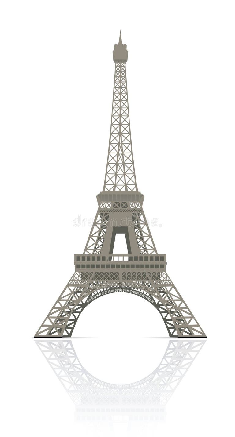 Realistic Eiffel Tower Stock Illustrations – 478 Realistic Eiffel Tower ...