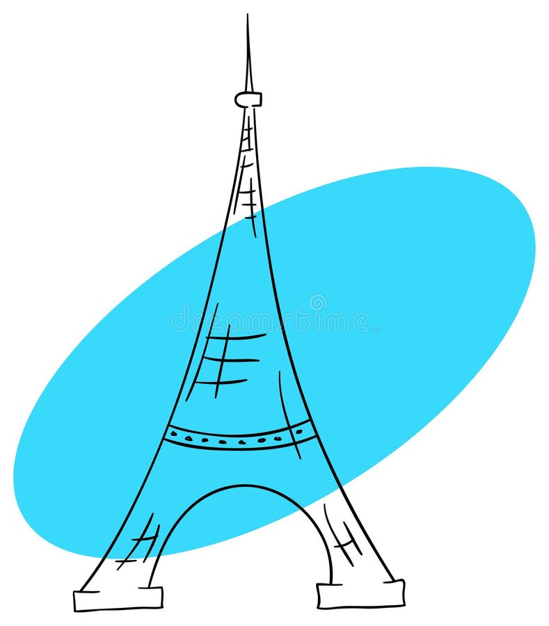 Cartoon Eiffel Tower Stock Illustrations – 2,895 Cartoon Eiffel Tower ...