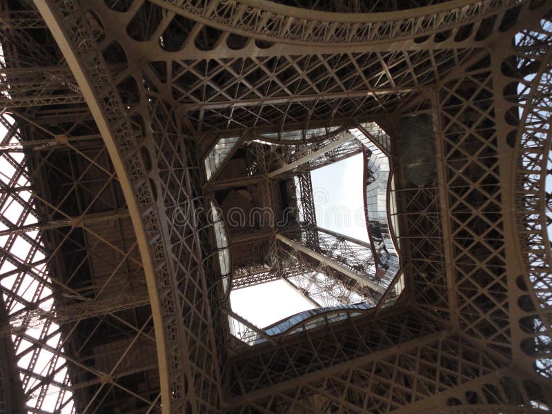 Eiffel Tower bottom view stock photo. Image of city - 100470732 Eiffel Tower bottom view stock photo. Image of city - 100470732