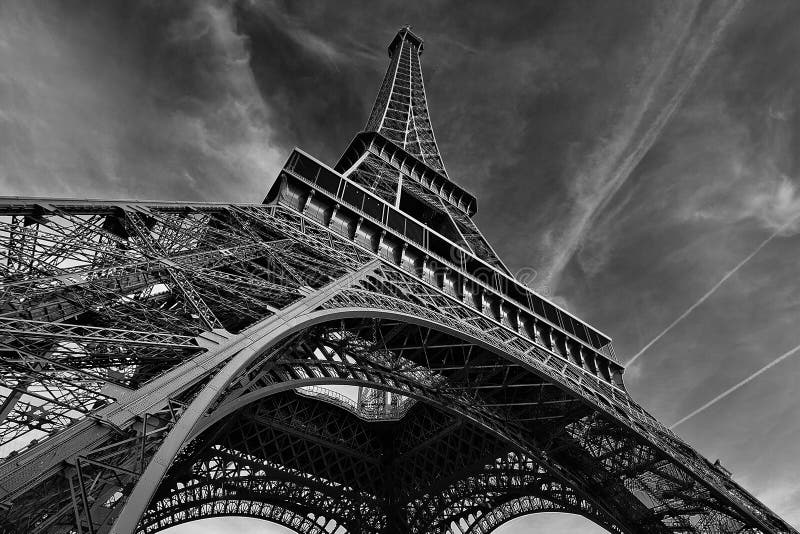The Eiffel Tower stock image. Image of romantic, franch - 36700069