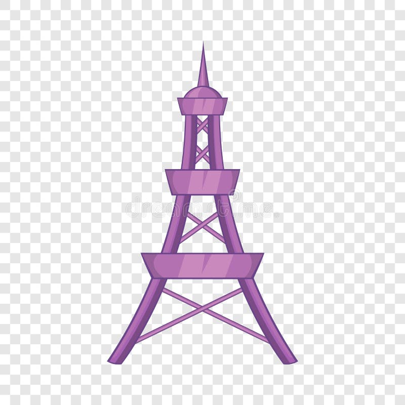 Eiffel Tower Icon in Cartoon Style Stock Vector - Illustration of ... Eiffel Tower Icon in Cartoon Style Stock Vector - Illustration of ...