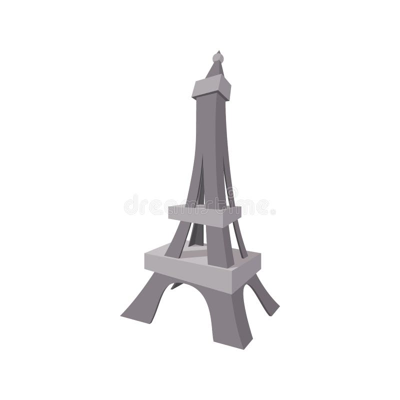 Eiffel Tower Icon, Cartoon Style Stock Illustration - Illustration of ... Eiffel Tower Icon, Cartoon Style Stock Illustration - Illustration of ...