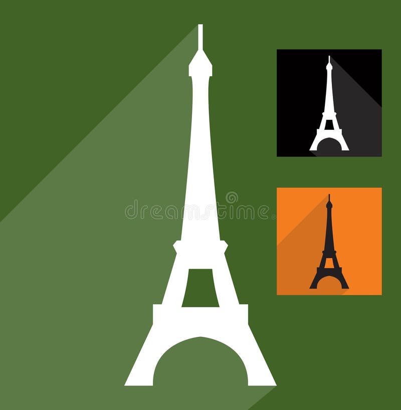 Eiffel Tower icon stock vector. Illustration of city - 295981151