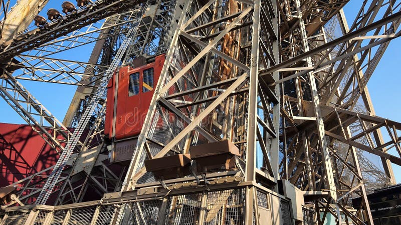 The Eiffel Tower from Inside Stock Image - Image of bridge, mast: 236977571