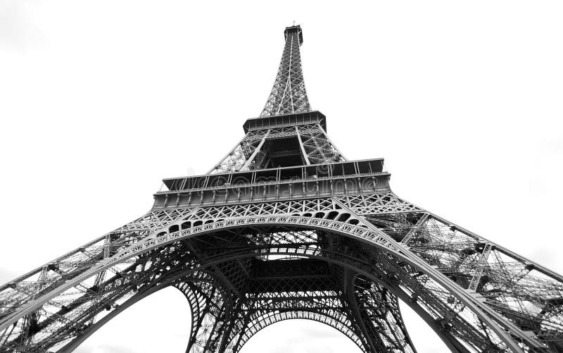 The Eiffel Tower, Paris stock photo. Image of structure - 47887878