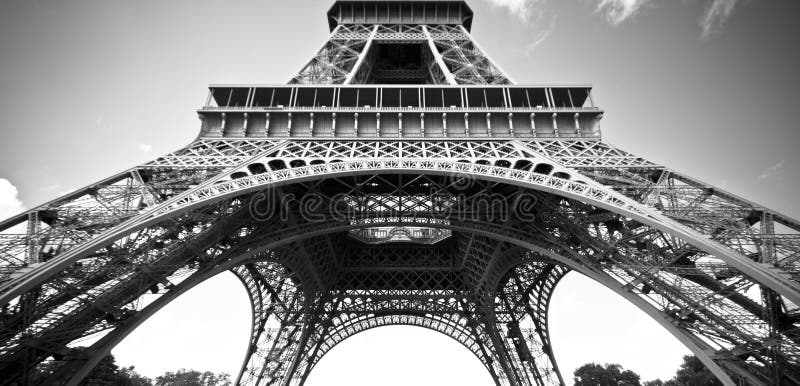 The Eiffel Tower, Paris, during the Day Stock Image - Image of tall ...