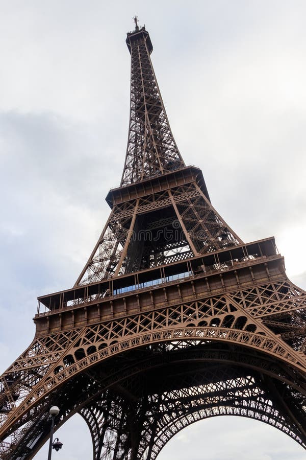 Eiffel Tower in Paris, France Stock Image - Image of french, exterior ...