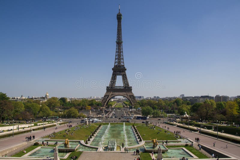 Eiffel Tower in Paris stock image. Image of europe, destination - 47966055