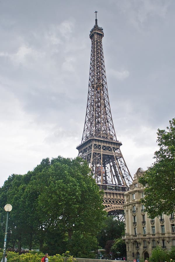 Eiffel Tower stock photo. Image of historic, landmark - 73139572