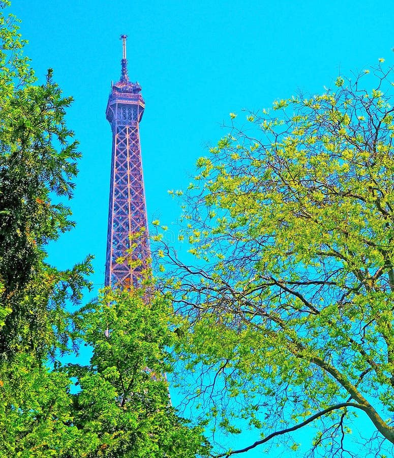 Eiffel Tower with Spring Tree in Paris, France Stock Photo - Image of ... Eiffel Tower with Spring Tree in Paris, France Stock Photo - Image of ...