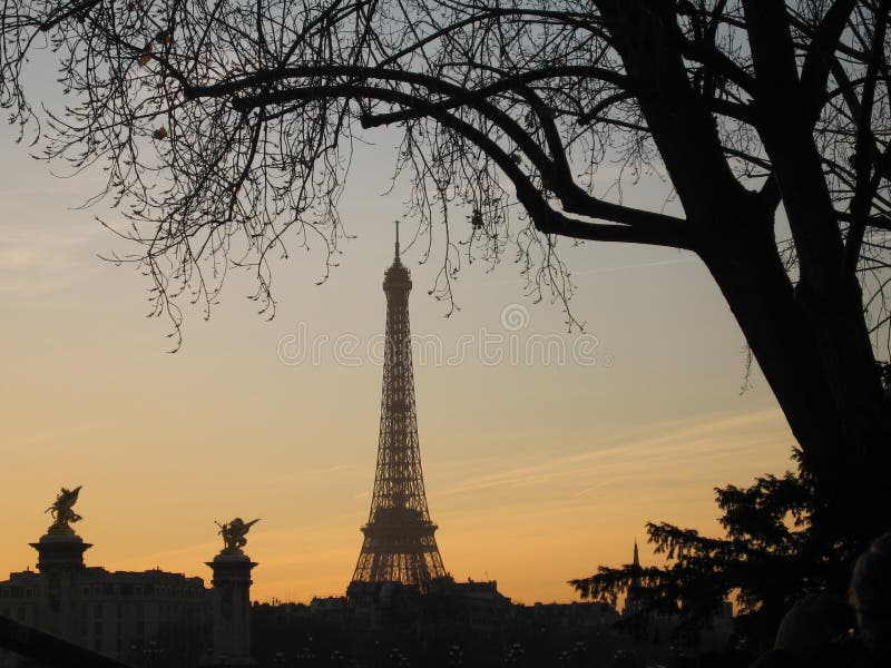 Sky tower at sunset stock image. Image of awesome, concrete - 167205
