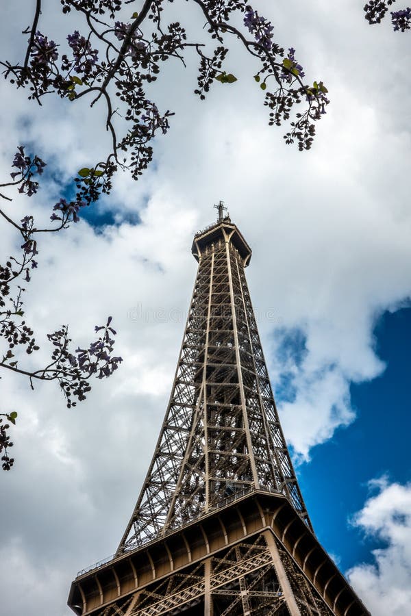 Eiffel Tower, Symbol of Paris Stock Image - Image of holiday, city ...