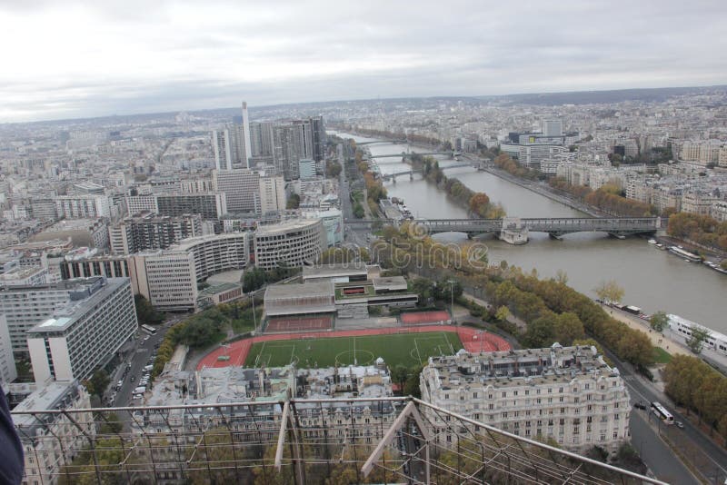 Eiffel tower top view stock photo. Image of historical - 55631524