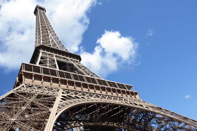 395 Eiffel Tower Side View Stock Photos - Free & Royalty-Free Stock ...
