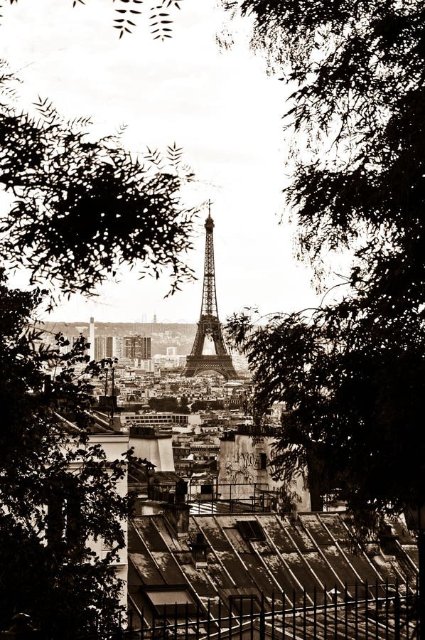 Eifle tower stock photo. Image of view, city, eifle, landmark - 69895662