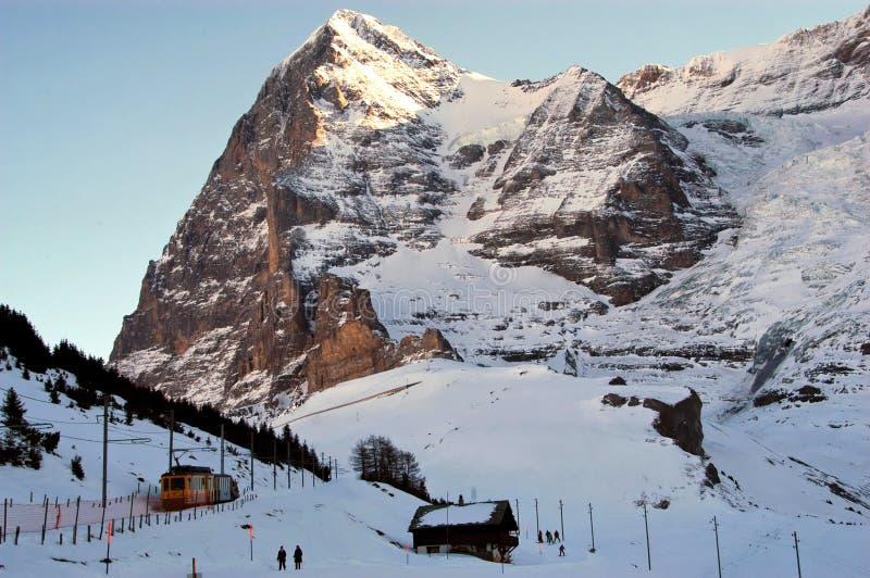 Eiger- Swiss ALPS stock photo. Image of swiss, limit - 19471494