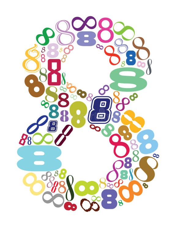 Eight Figure Symbol Stock Illustrations – 5,010 Eight Figure Symbol ...