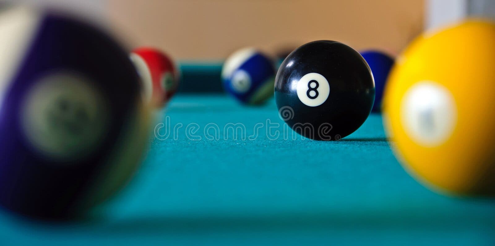Pool Ball Number Eight stock image. Image of amusement - 1975723