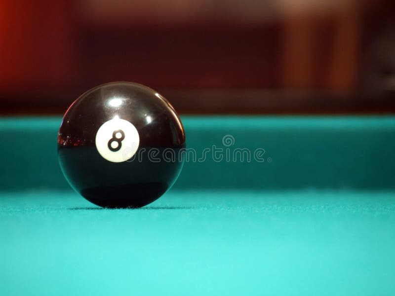 Eight ball stock photo. Image of play, table, pool, tele - 4687066