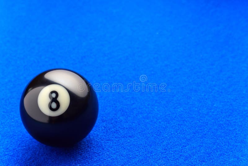 Eight ball. stock photo. Image of activity, recreational - 60534892