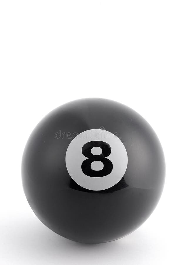 The Perfect 8 Ball stock image. Image of billiards, luck - 37015