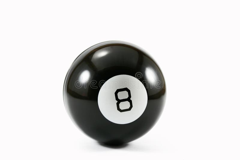 The Perfect 8 Ball stock image. Image of billiards, luck - 37015