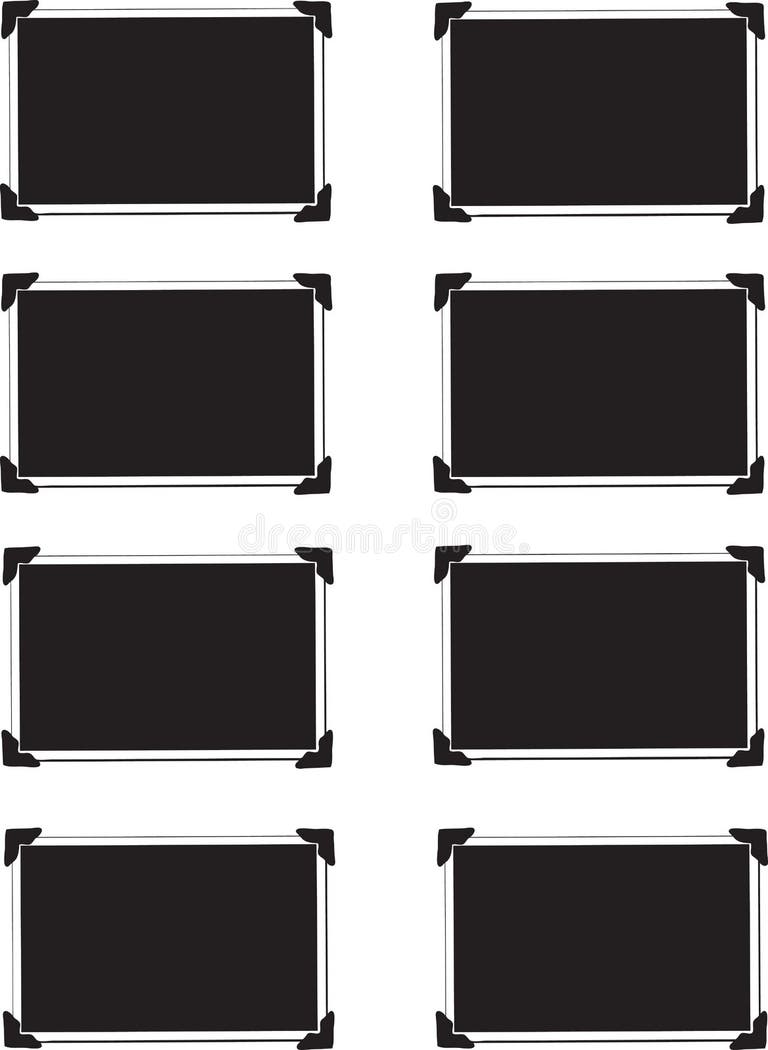 Blank Rectangles Stock Illustrations – 3,220 Blank Rectangles Stock ...